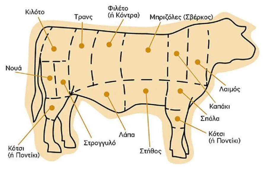 Ποιο κομμάτι μοσχάρι κάνει για κάθε φαγητό - Κρεοπωλείο Κρέας-Κρέας ...